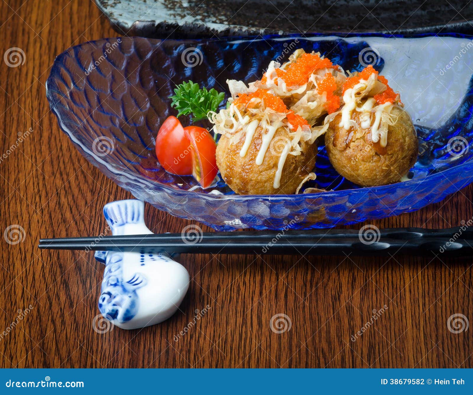 Japanese Fried Fish Ball on the Background Stock Photo - Image of fried ...