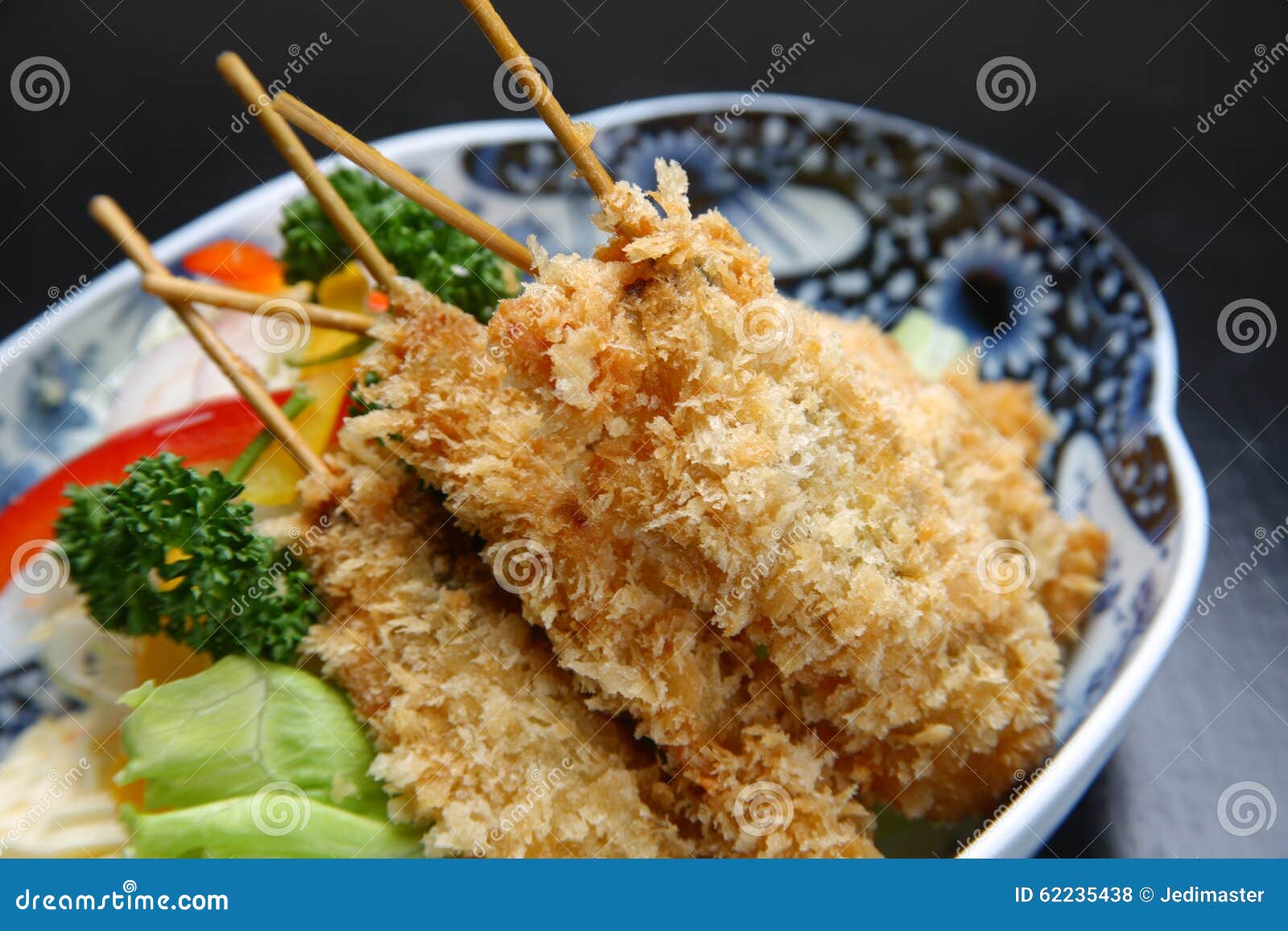 Japanese fried fish stock photo. Image of roasted, japanese - 62235438