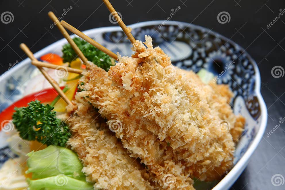 Japanese fried fish stock photo. Image of roasted, japanese - 62235438