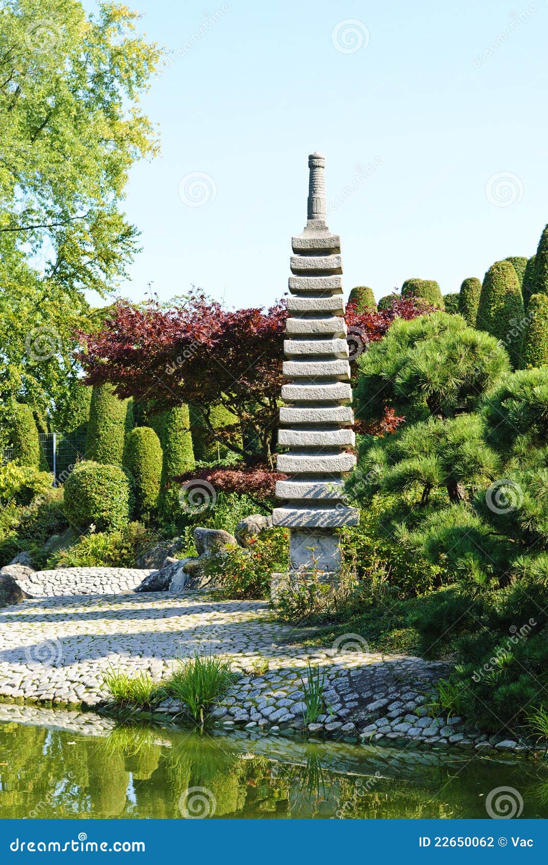 Japanese garden stock photo. Image of culture, garden - 22650062