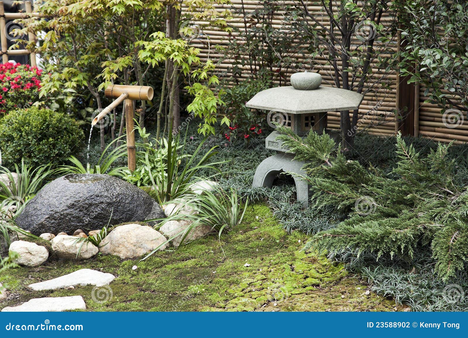 Japanese Garden stock photo. Image of fluid, light, east - 23588902