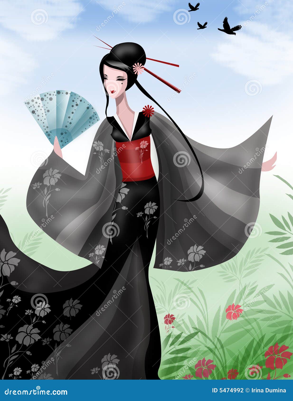 Geisha Cartoons, Illustrations & Vector Stock Images - 16543 Pictures ...