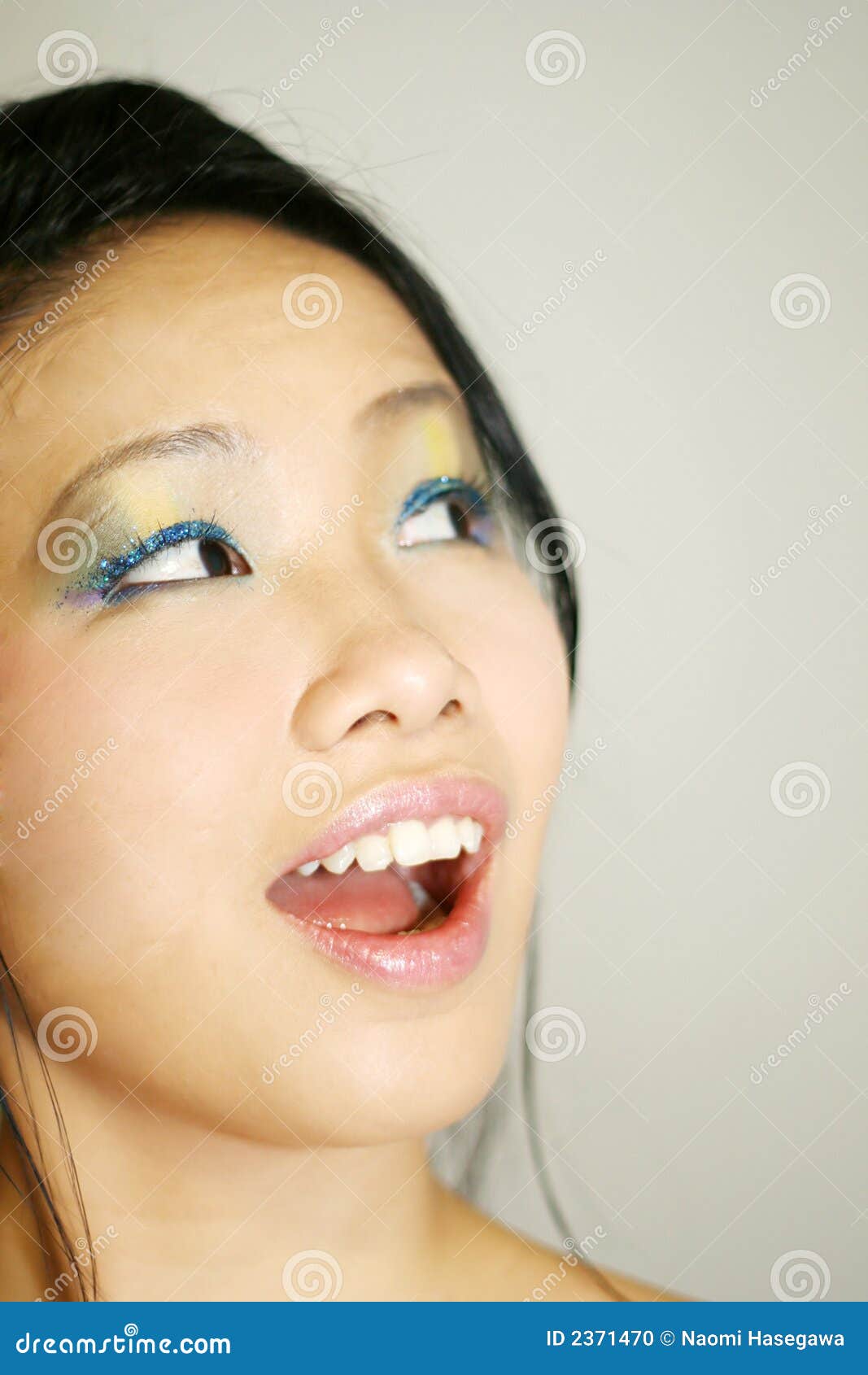 Japanese Girl stock photo. Image of japanese, smile, surprised - 2371470