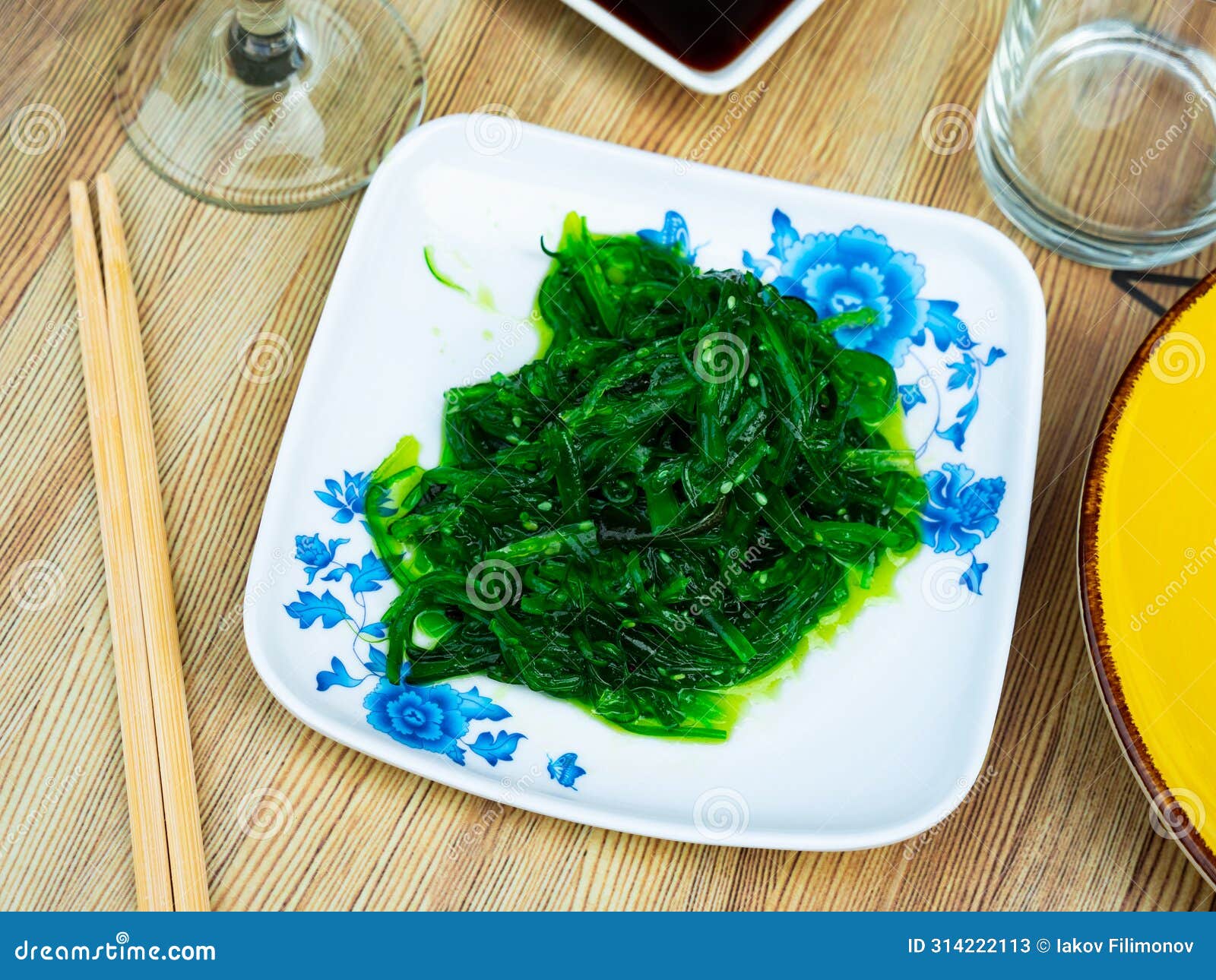 Goma Wakame Japanese Seaweed Salad Stock Image - Image of seafood, dish ... Goma Wakame Japanese Seaweed Salad Stock Image - Image of seafood, dish ...