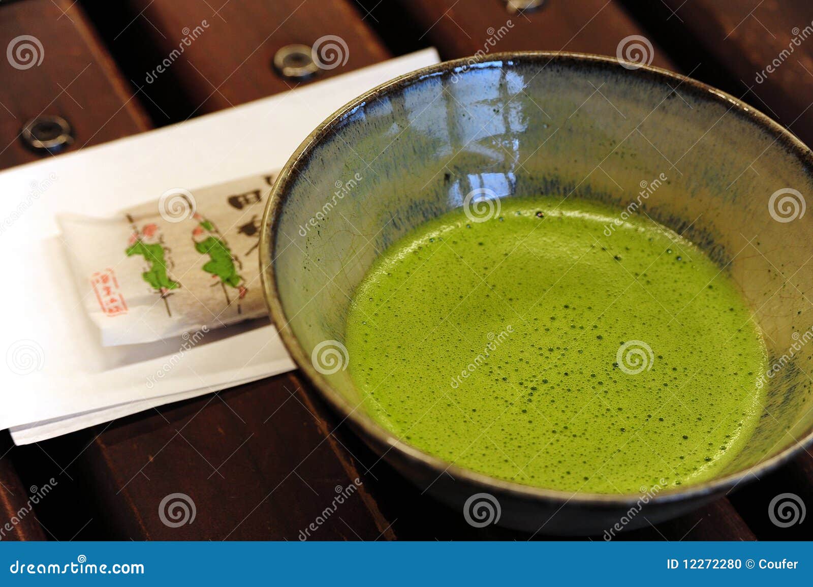 Japanese green tea stock photo. Image of bitter, japanese - 12272280