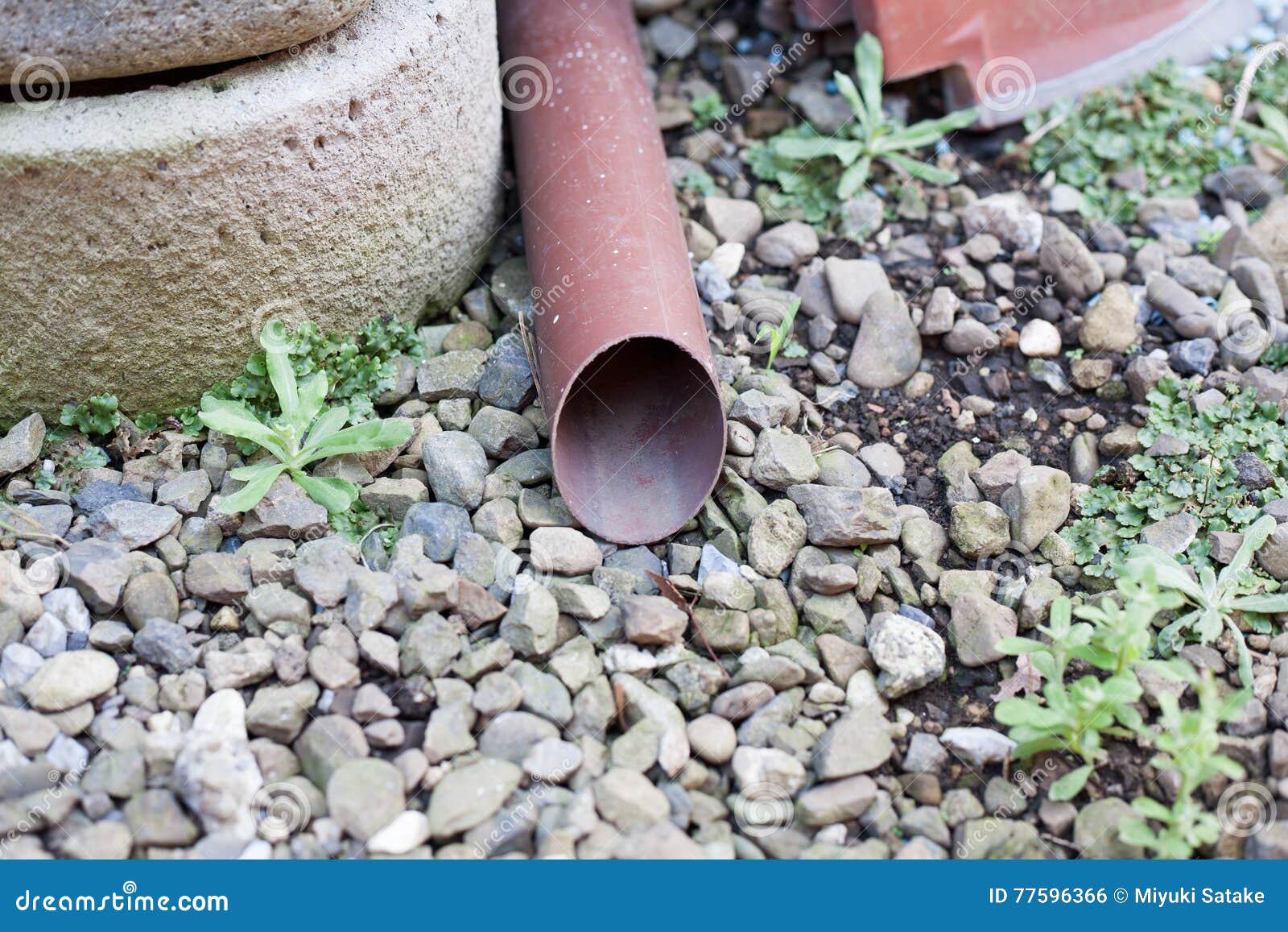 Japanese Guttering Downpipe Stock Photo - Image of gutter, downpipe ...