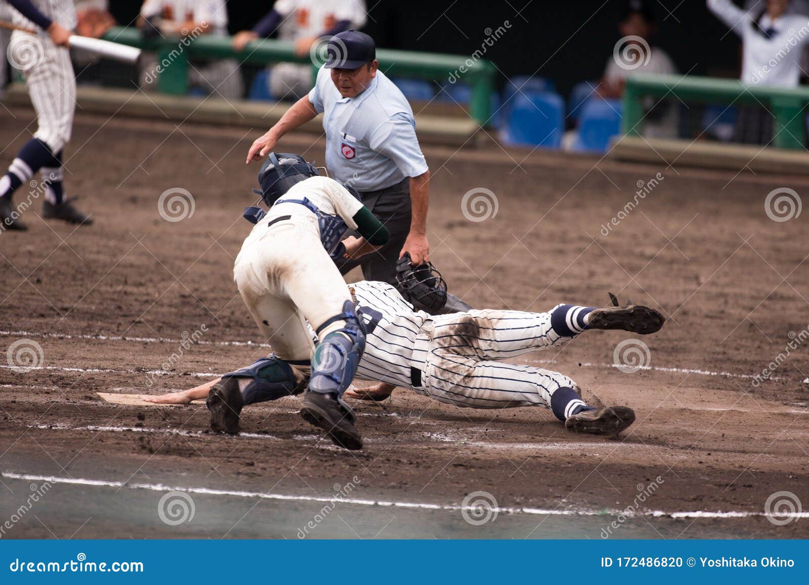 Scenery of a Japanese High School Baseball Game Editorial Image - Image ...