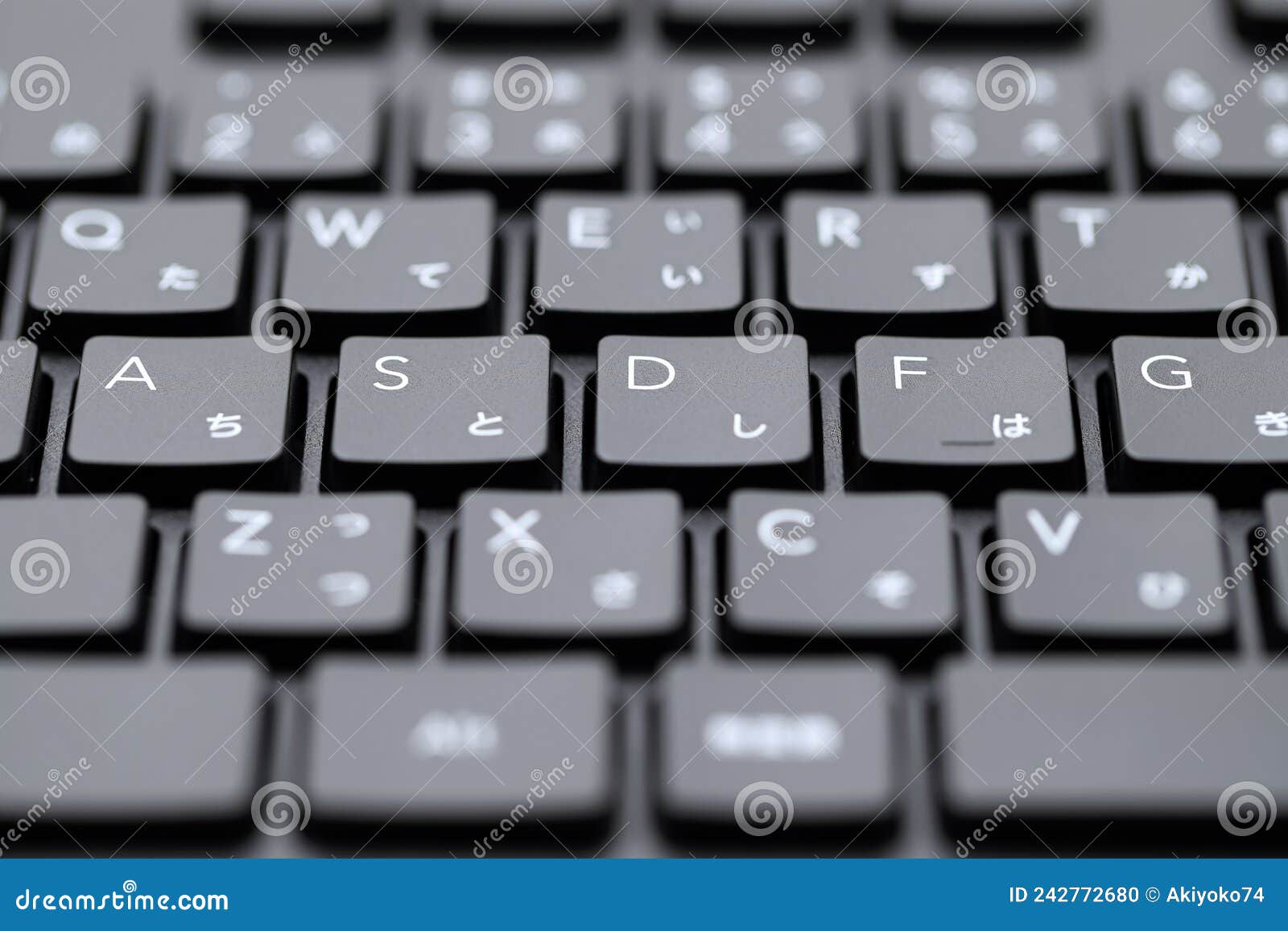 Hiragana Alphabet Drawn On A Blackboard Stock Photo | CartoonDealer.com ...