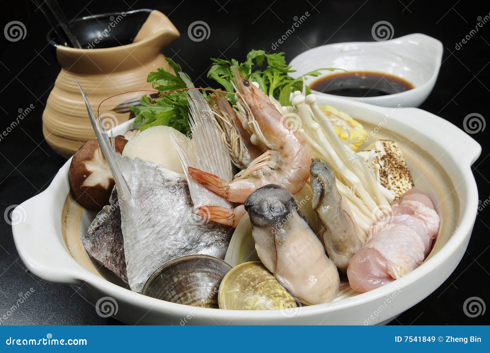 Japanese Hot Pot food stock image. Image of cook, healthy - 7541849