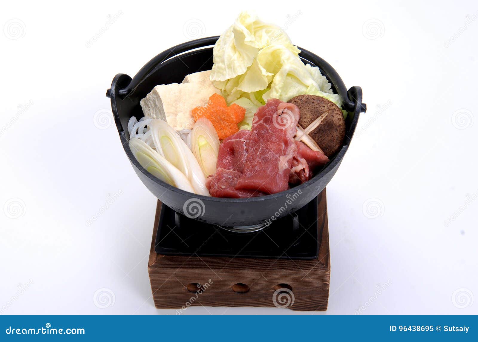 Japanese hot pot stock image. Image of chinese, health - 96438695