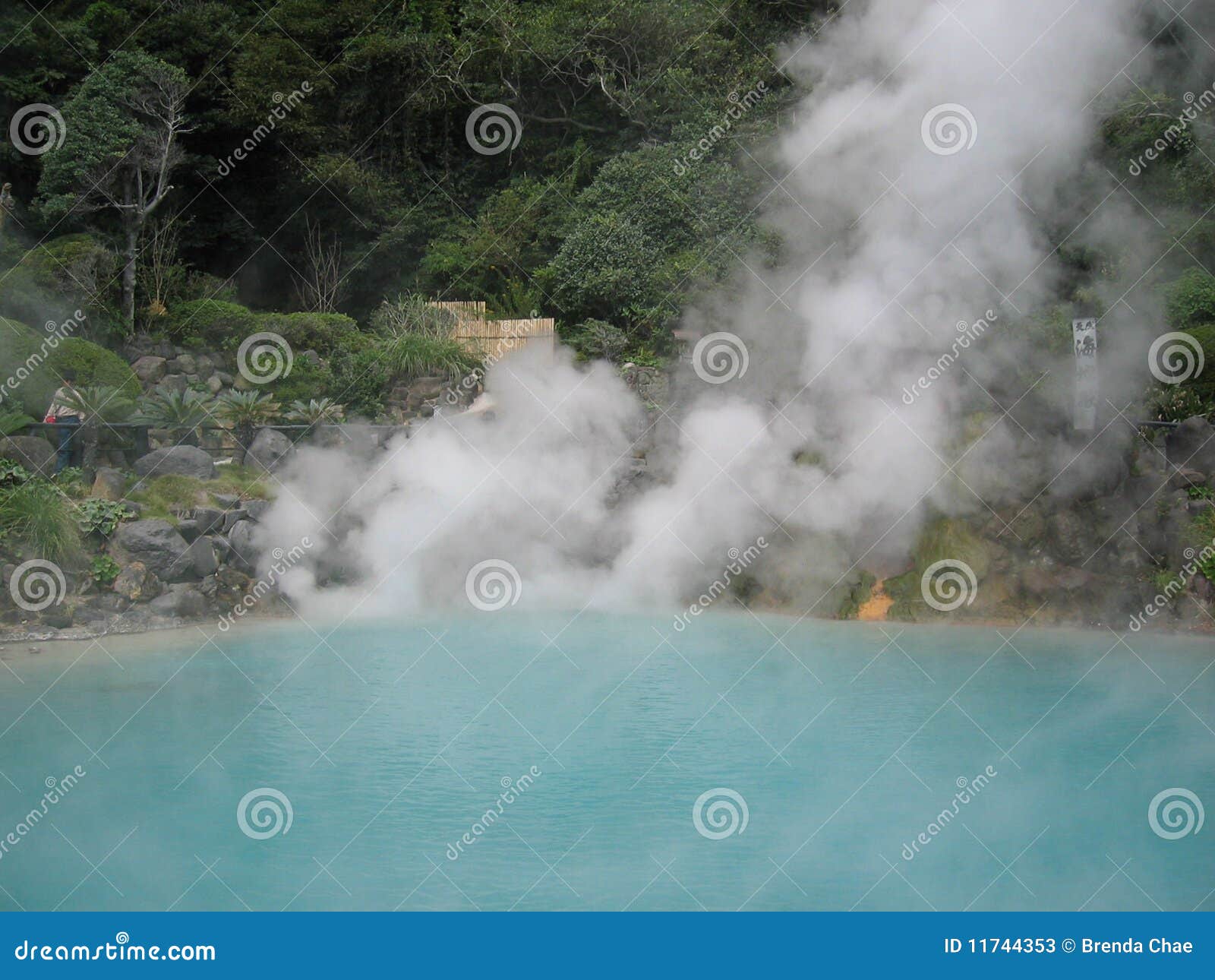 Japanese hot springs stock image. Image of aqua, water - 11744353
