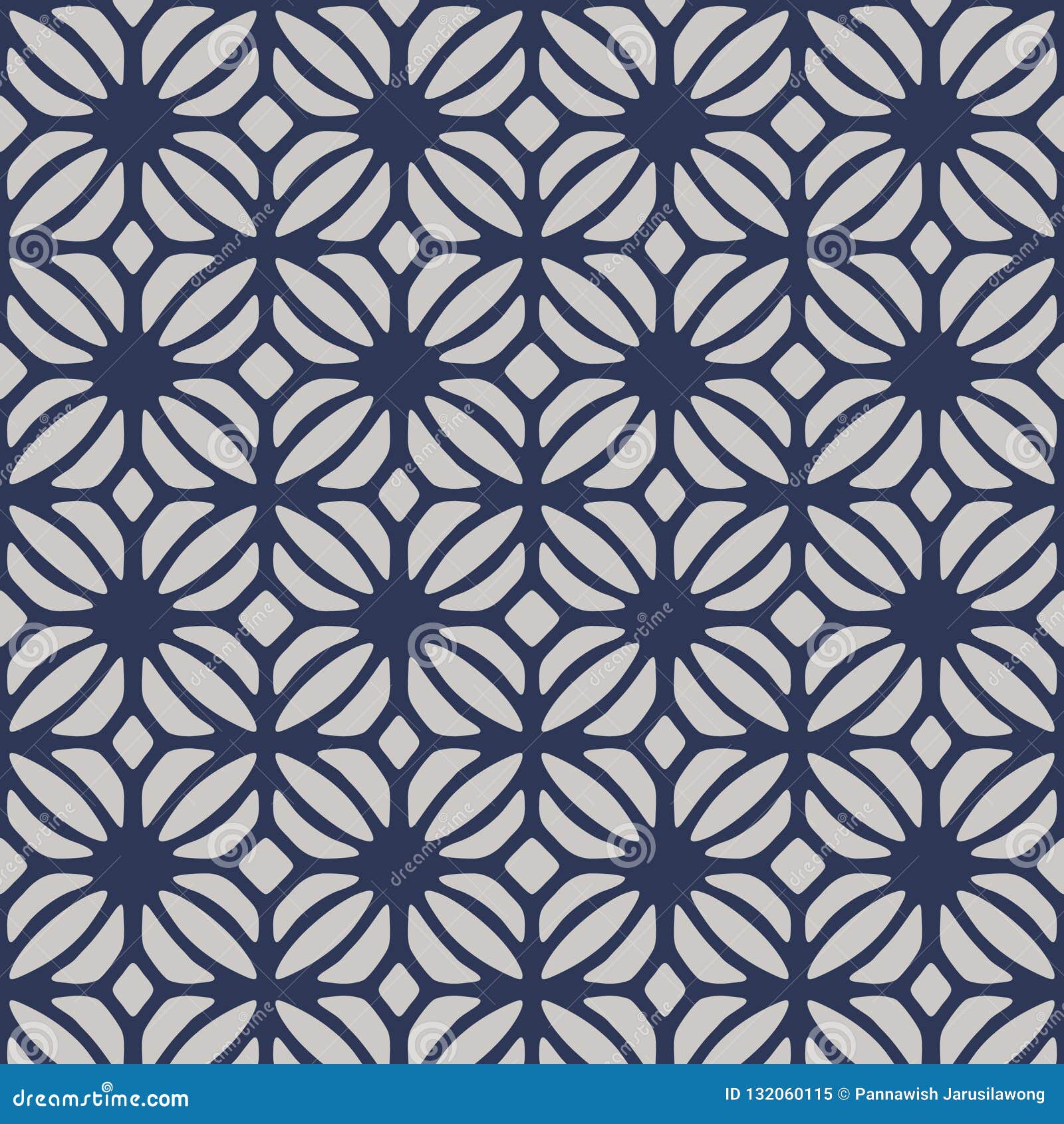 The Japanese Indigo Porcelain Style Background Cartoon Vector ...