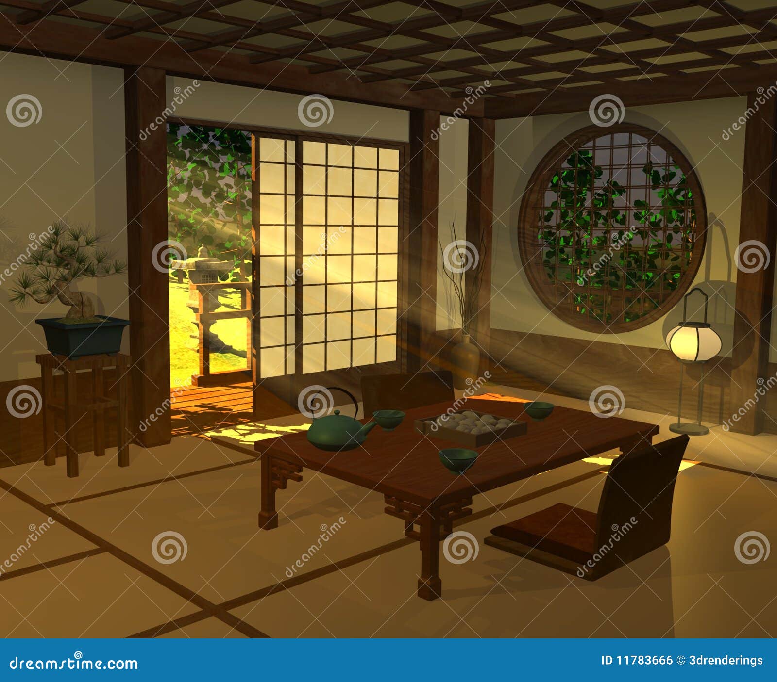 Japanese Interior Stock Image | CartoonDealer.com #11783659