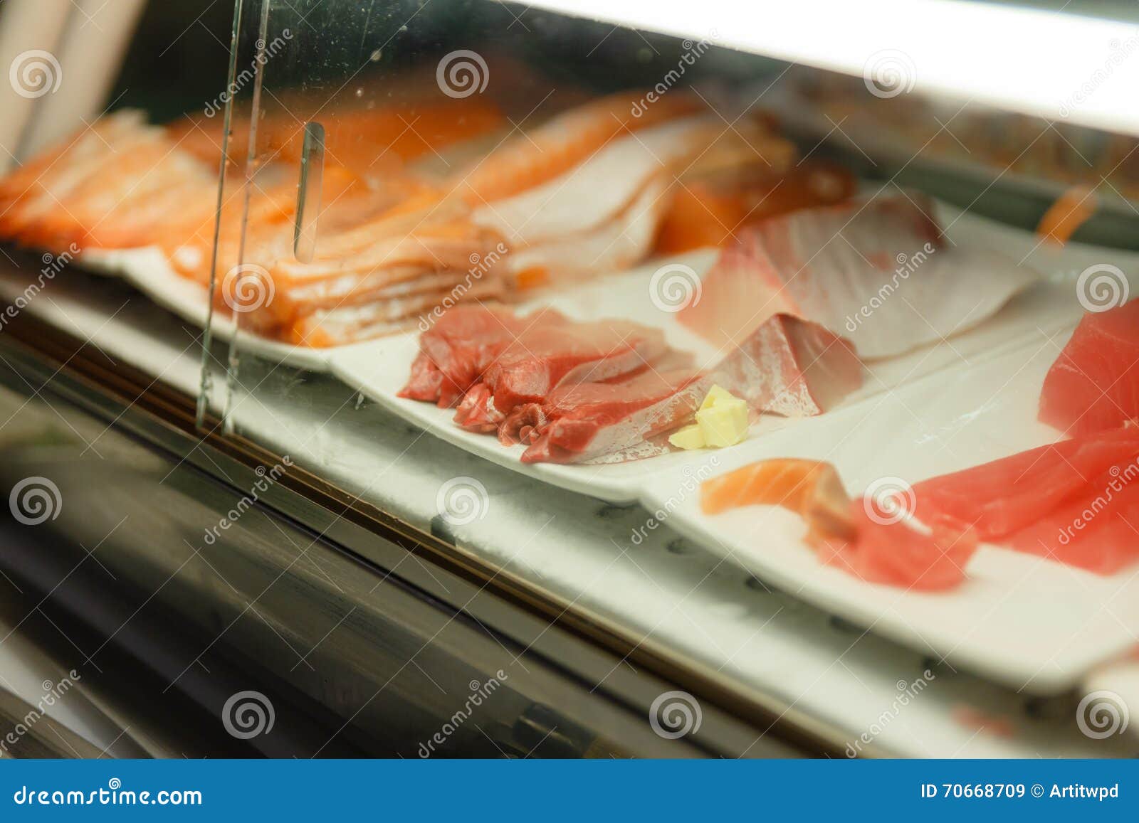 Japanese Kitchen Area for Cooking Sushi and Sashimi : Fish ...