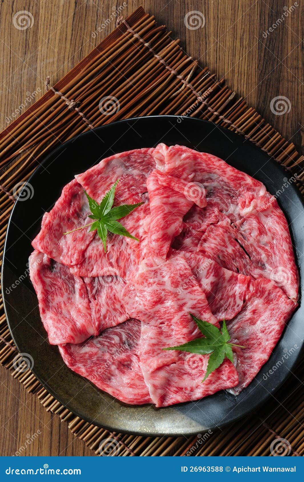 Japanese Kobe beef stock photo. Image of dinner, kobe - 26963588