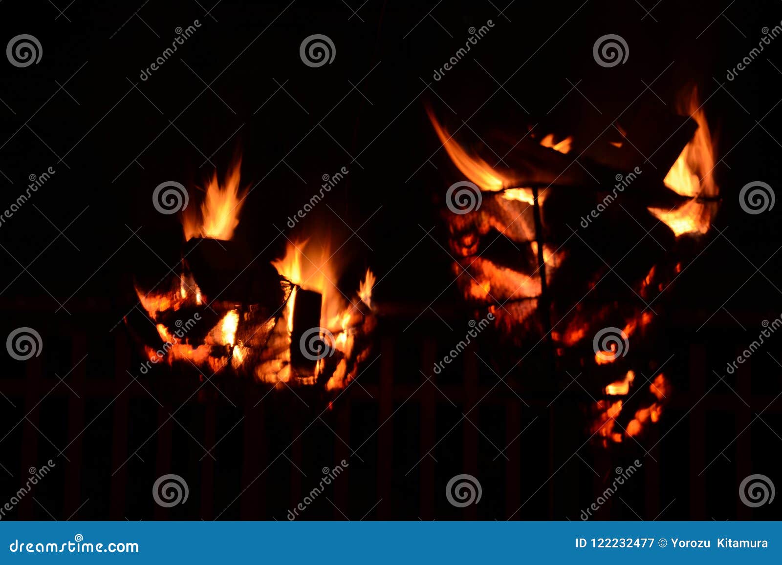 Bonfire stock image. Image of clouds, fabulous, cloudy - 122232477