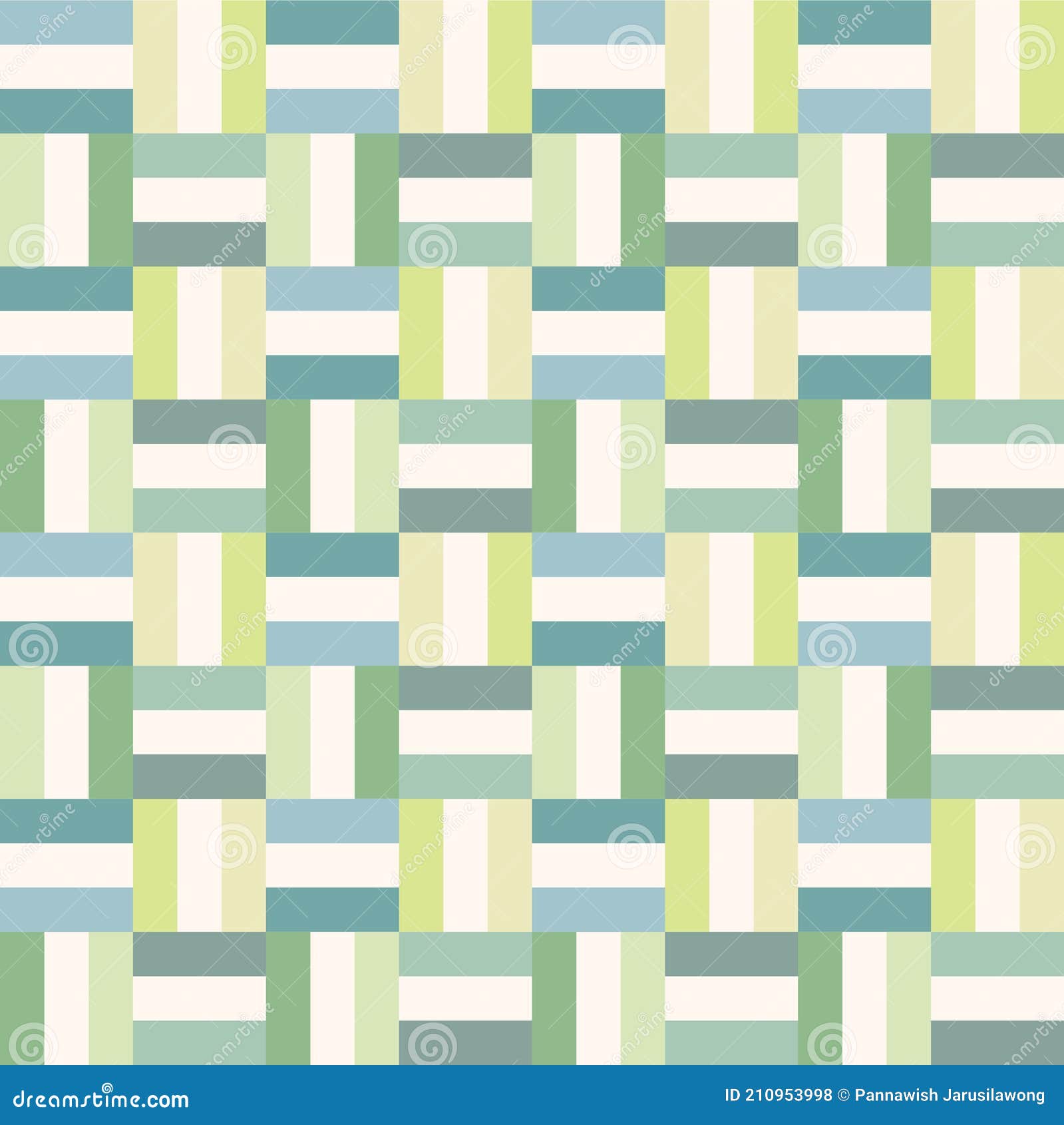 Japanese Line Mosaic Vector Seamless Pattern Stock Vector ...