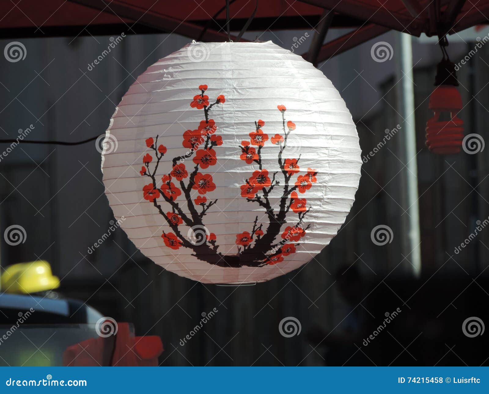 Japanese luminaries stock photo. Image of lanterns, decoration - 74215458