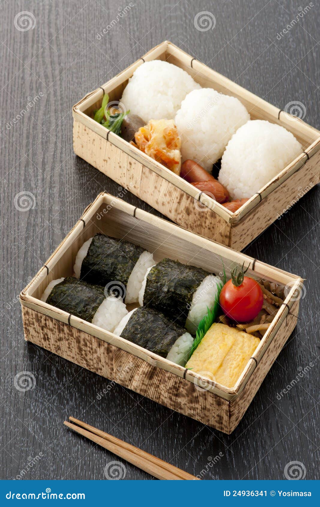 Japanese lunch box stock image. Image of season, vegetable - 24936341