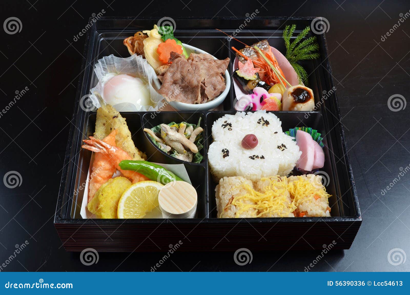 Japanese lunch box stock photo. Image of bento, vegetable - 56390336