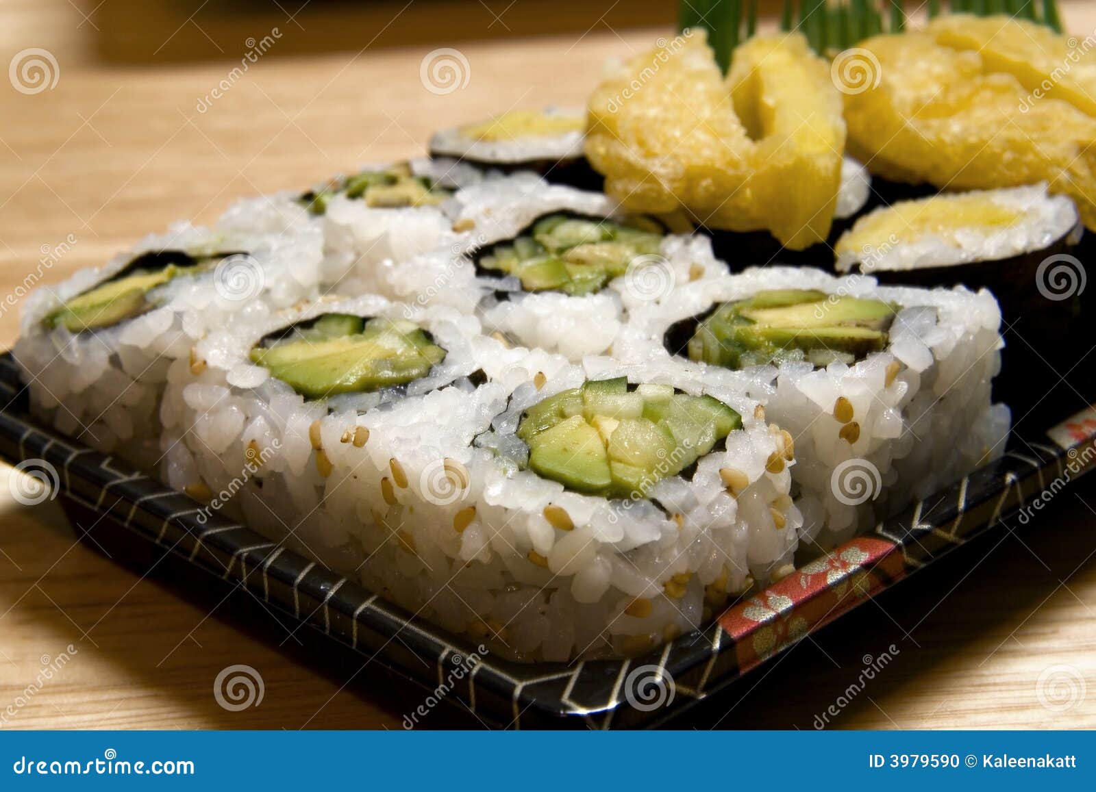 Japanese Maki Sushi food stock photo. Image of horizontal - 3979590