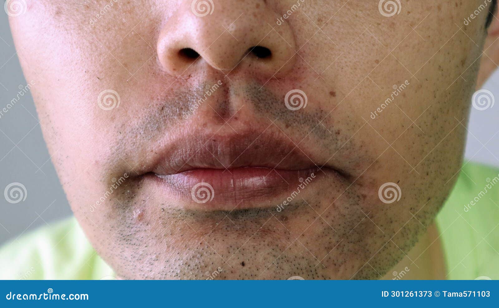 Japanese Man With A Hairy Beard Stock Image Image Of Person Hygiene