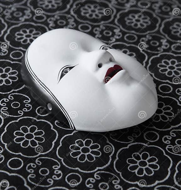 Japanese mask stock photo. Image of theater, copy, japanese - 11917722