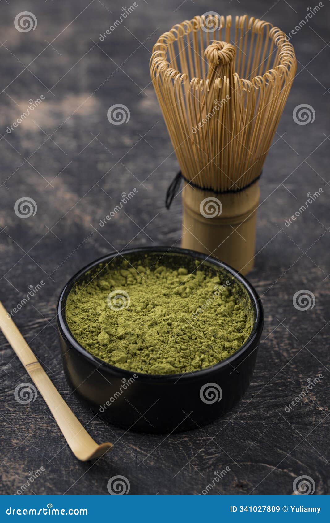 Japanese Matcha Green Tea Powder Stock Image - Image of matcha, healthy ...