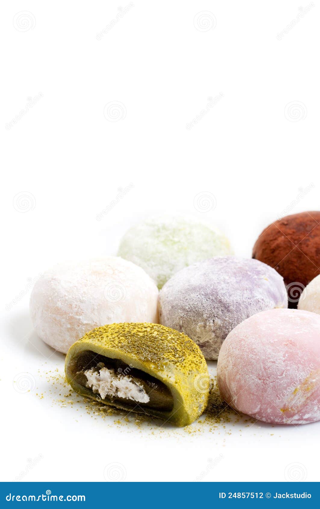 Japanese mochi stock photo. Image of asia, ornament, sakura - 24857512