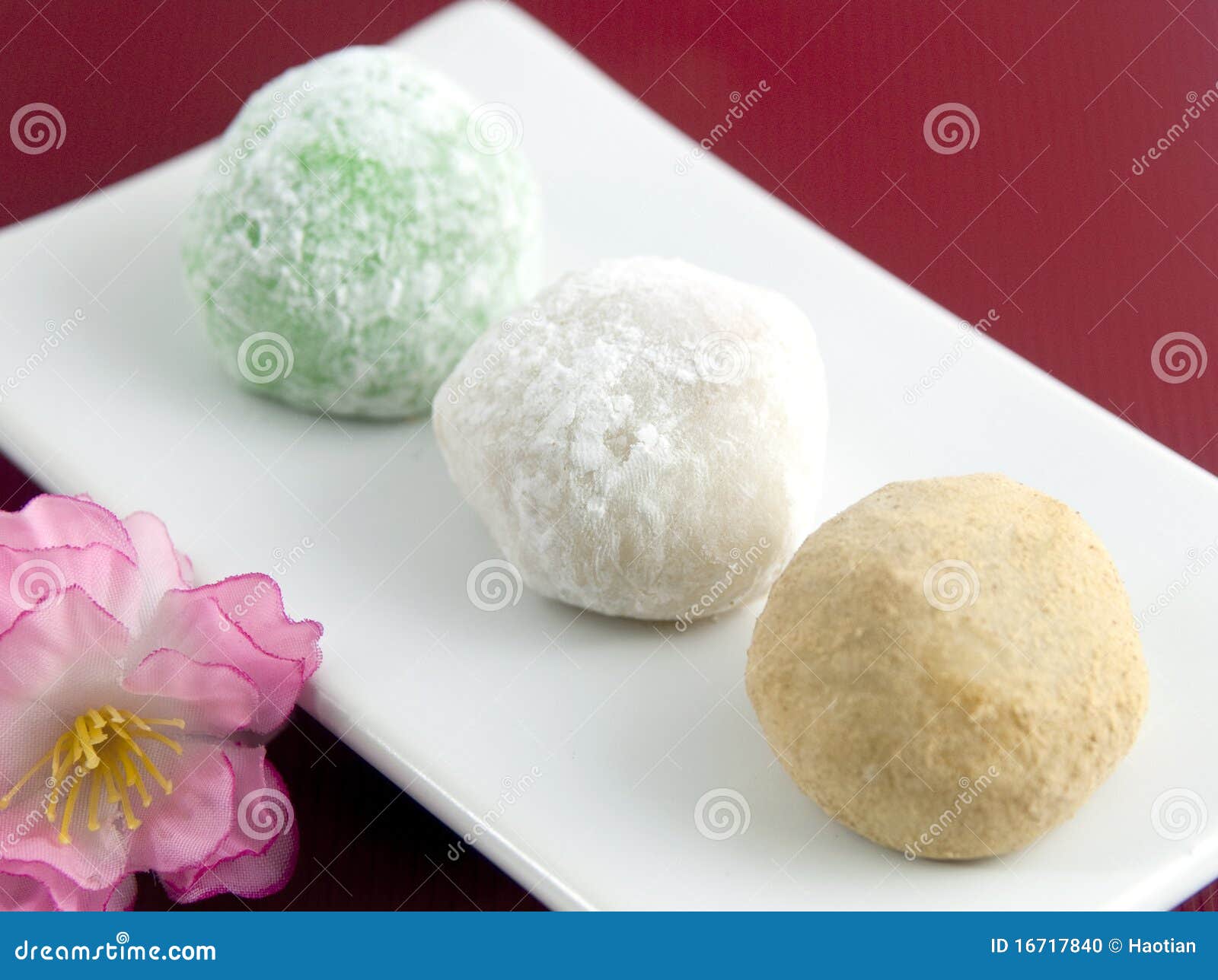 Japanese mochi dessert stock photo. Image of mochi, confectionery ...