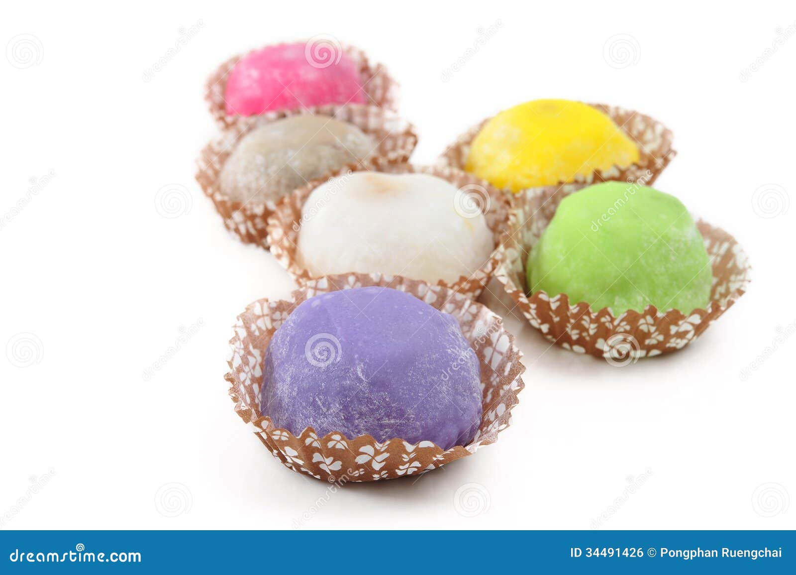 Japanese Mochi stock photo. Image of anko, food, meal - 34491426