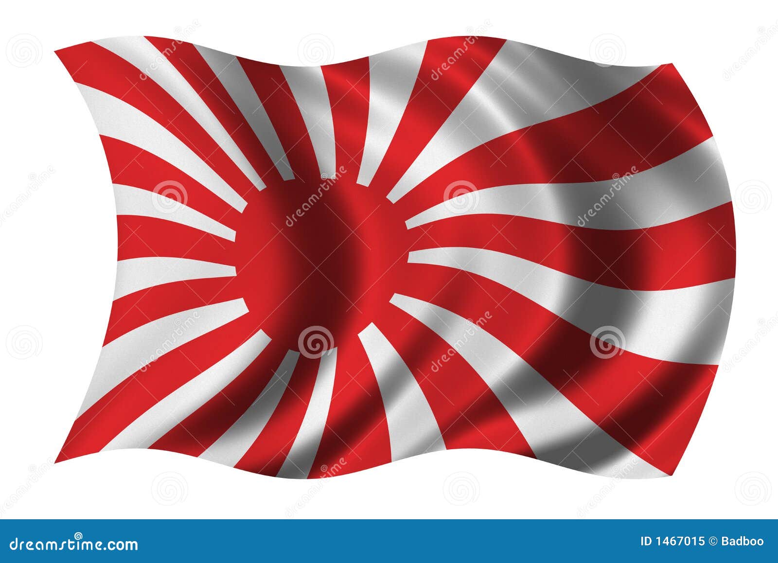 Japanese Naval Flag stock illustration. Illustration of self - 1467015