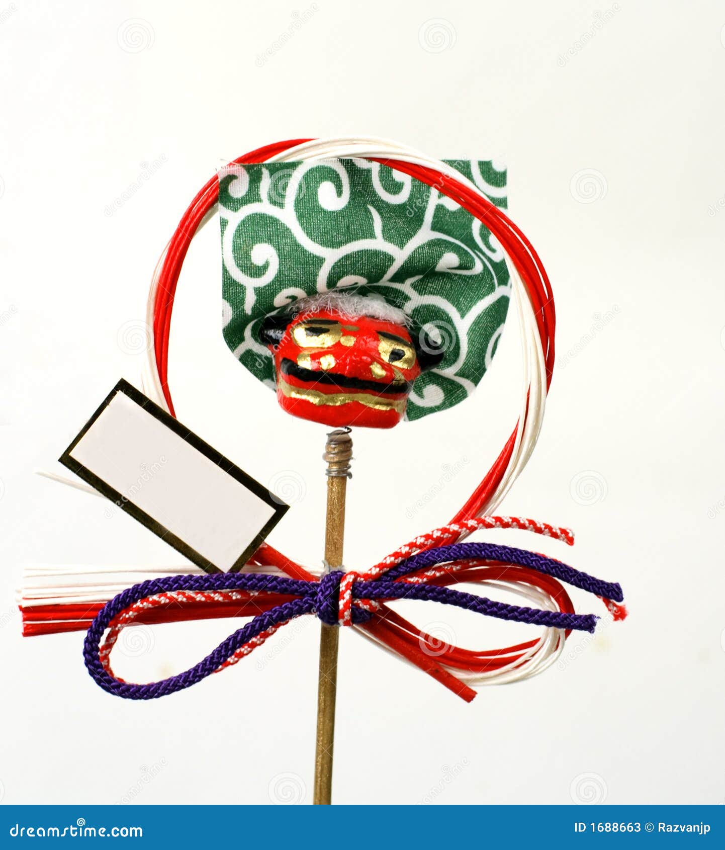 Japanese New Year Decoration Stock Image - Image of tradition, decorate ...