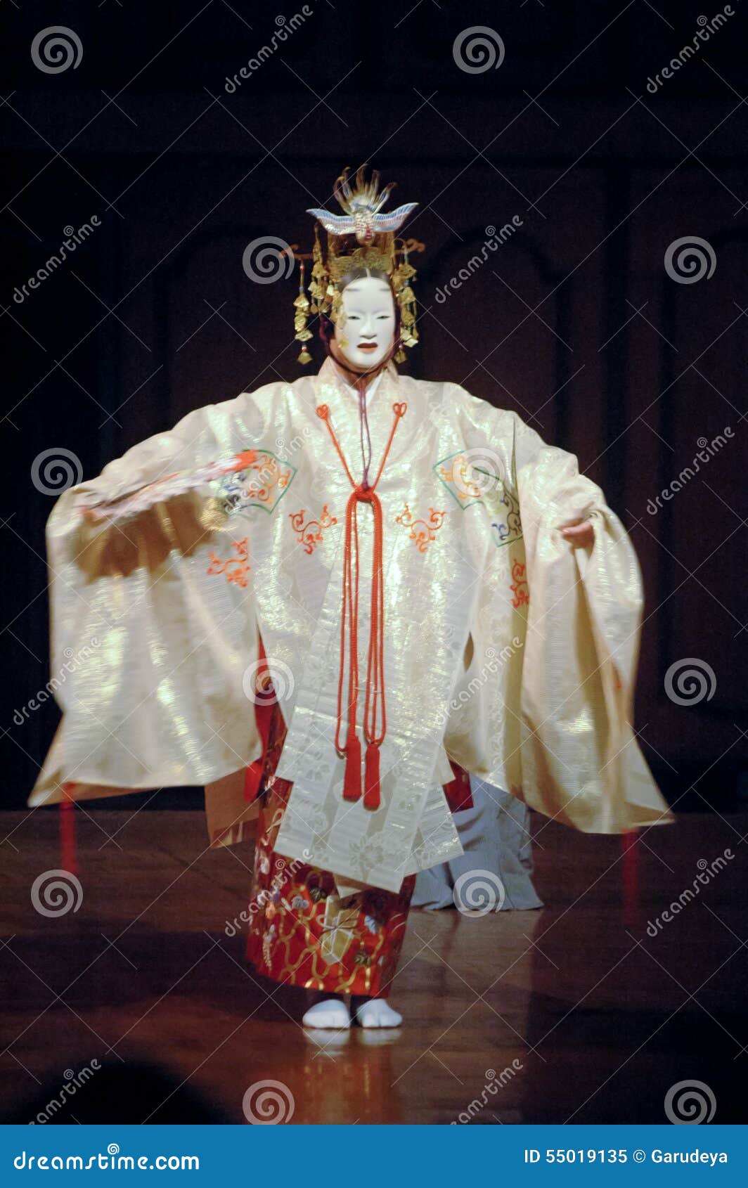 JAPANESE NOH THEATRE editorial image. Image of theatre - 55019135