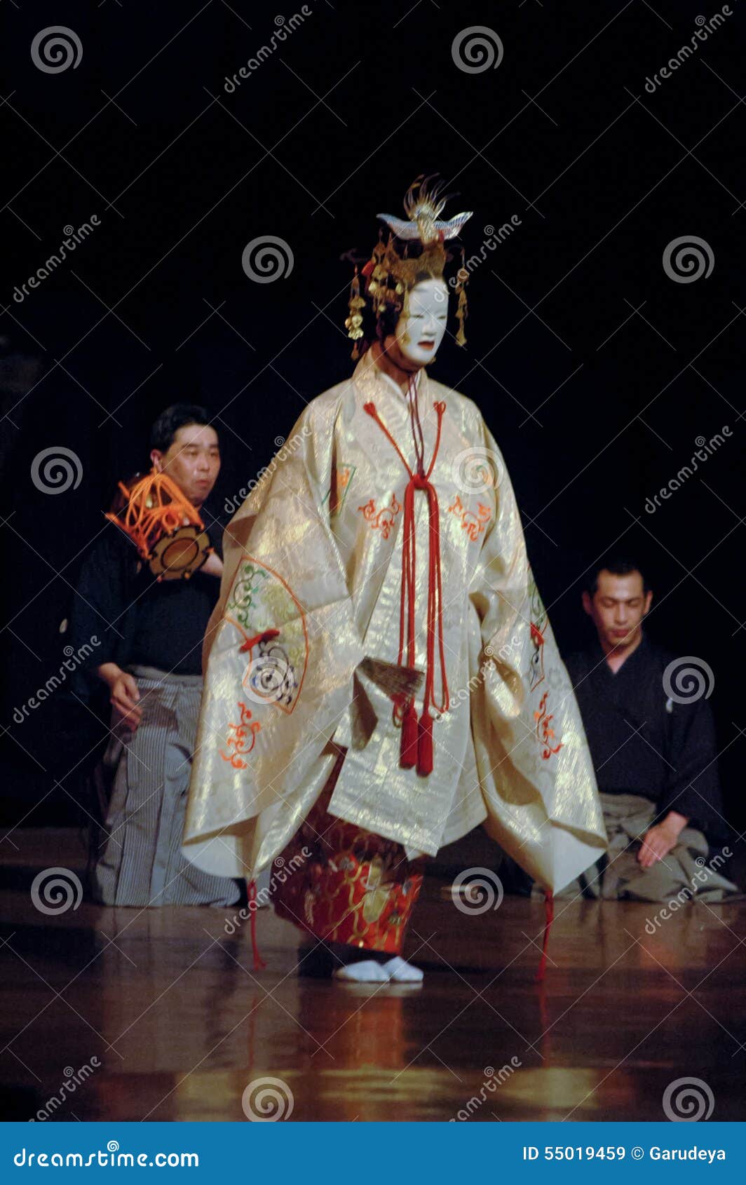 JAPANESE NOH THEATRE editorial stock image. Image of central - 55019459