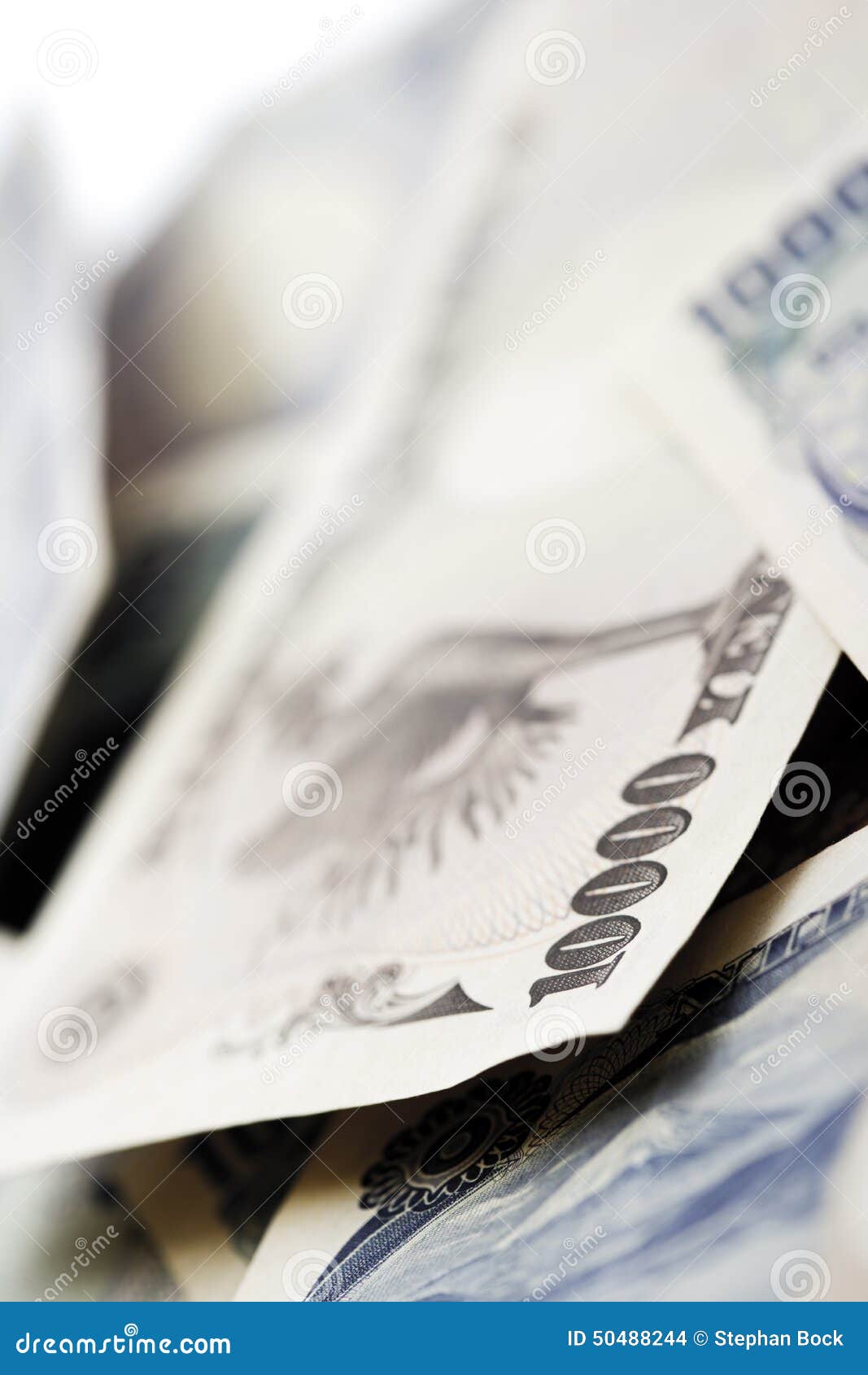 Japanese Notes stock photo. Image of note, cash, banknote - 50488244