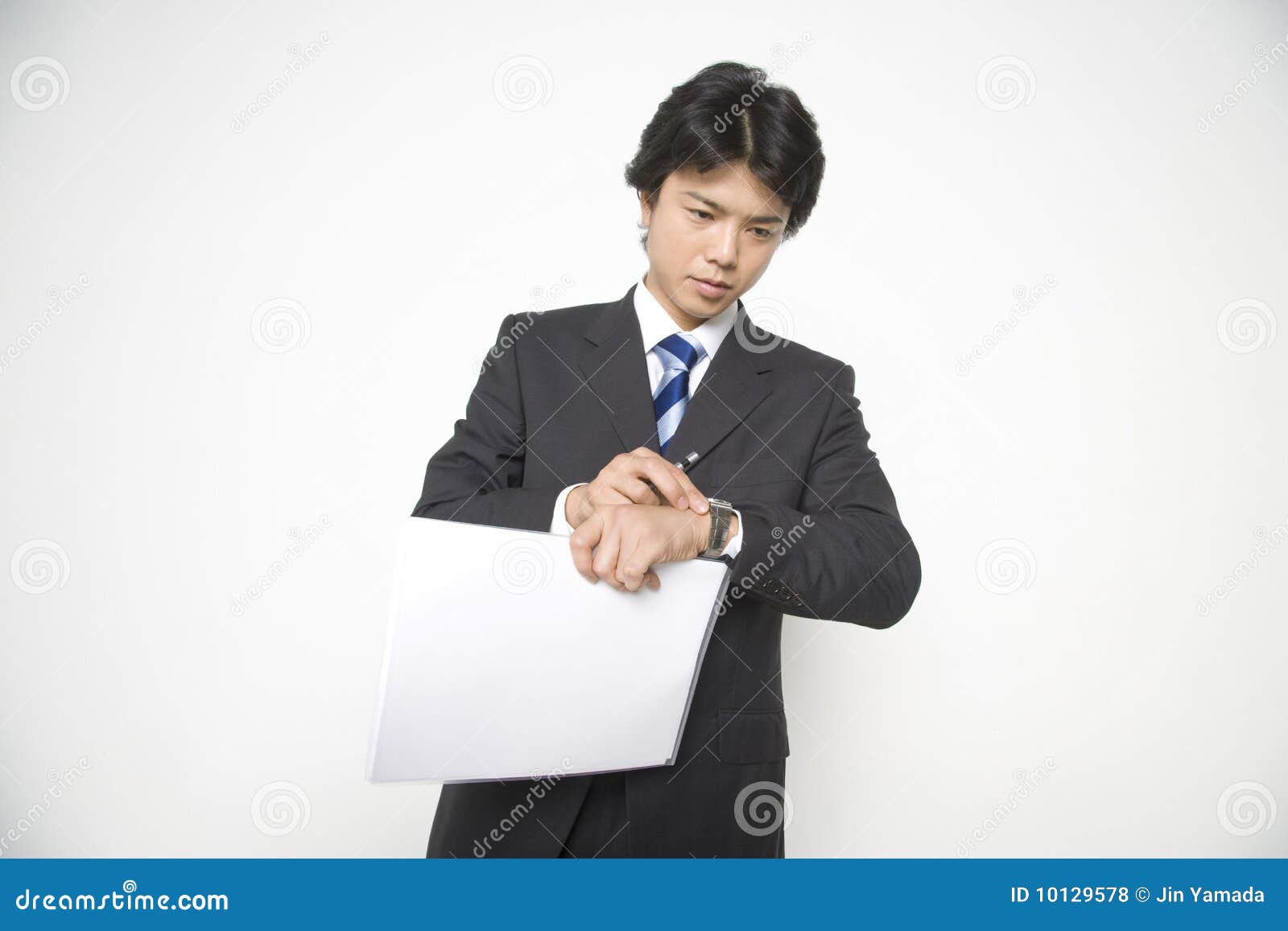 Japanese office worker stock photo. Image of career, portrait - 10129578