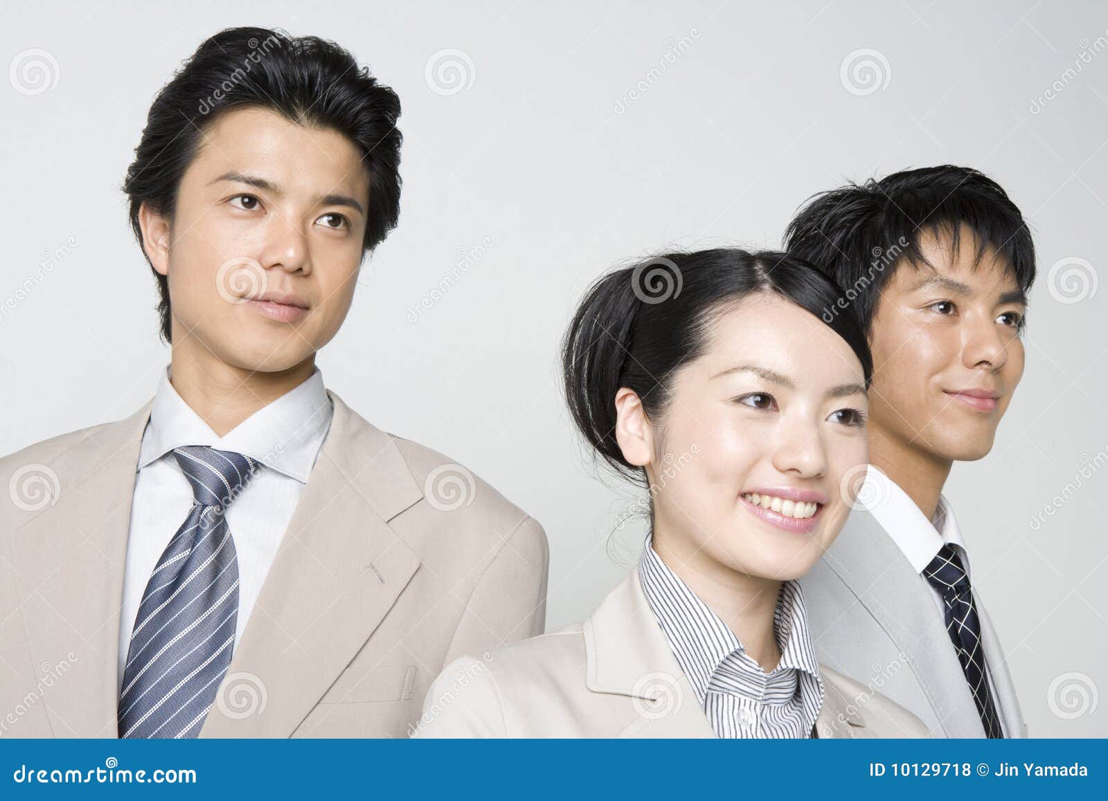 Japanese office workers stock photo. Image of career - 10129718