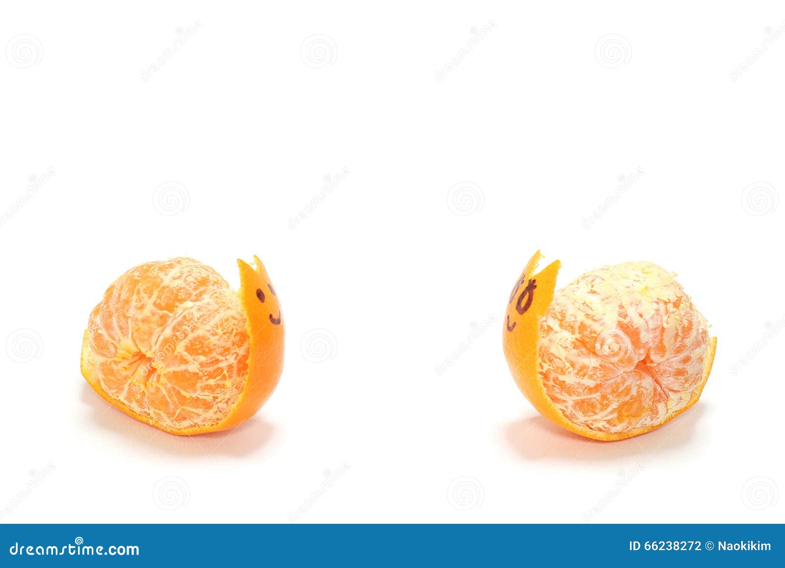 Japanese Orange Fruit Snail in the White #3 Stock Photo - Image of ...