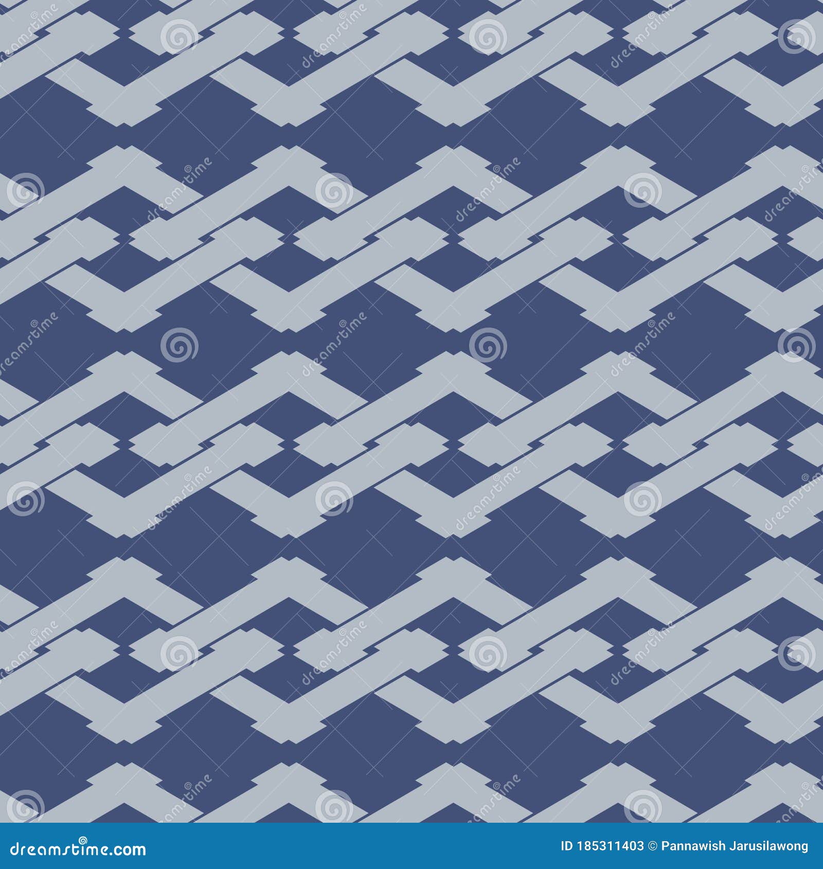 Japanese Overlapping Diamond Vector Seamless Pattern Stock Vector ...