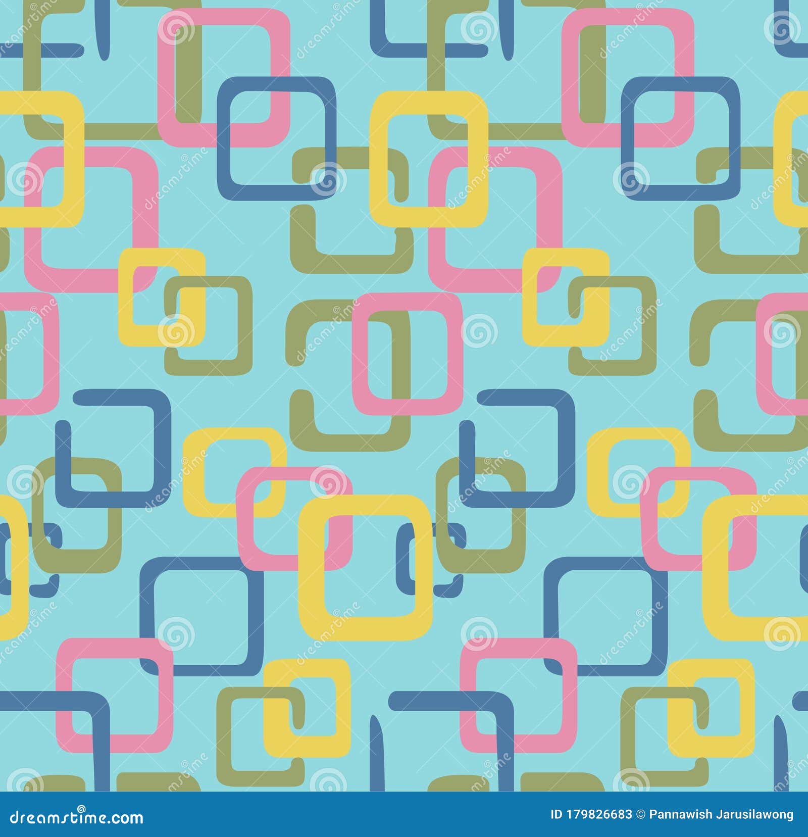 Overlapping Square Infographics Cartoon Vector | CartoonDealer.com ...