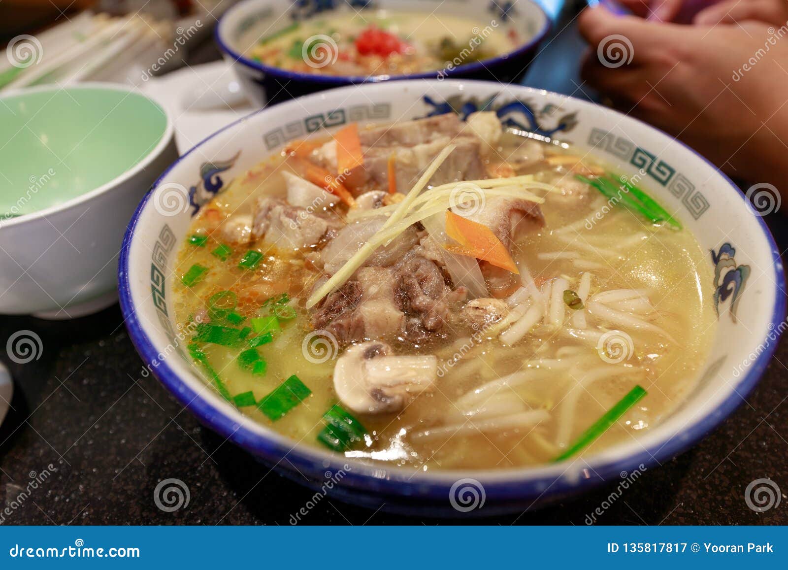 Japanese ox tail ramen stock image. Image of asian, nakamura - 135817817