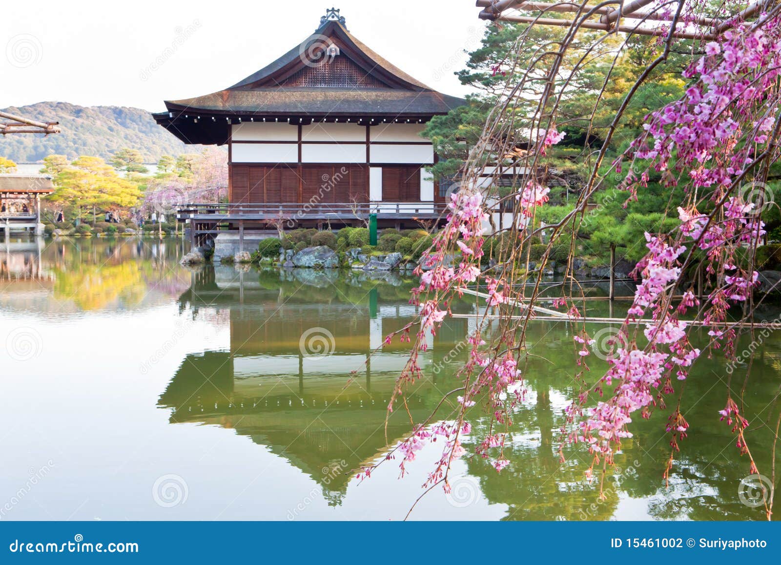 Japanese palace stock photo. Image of ornate, east, kinkakuji - 15461002