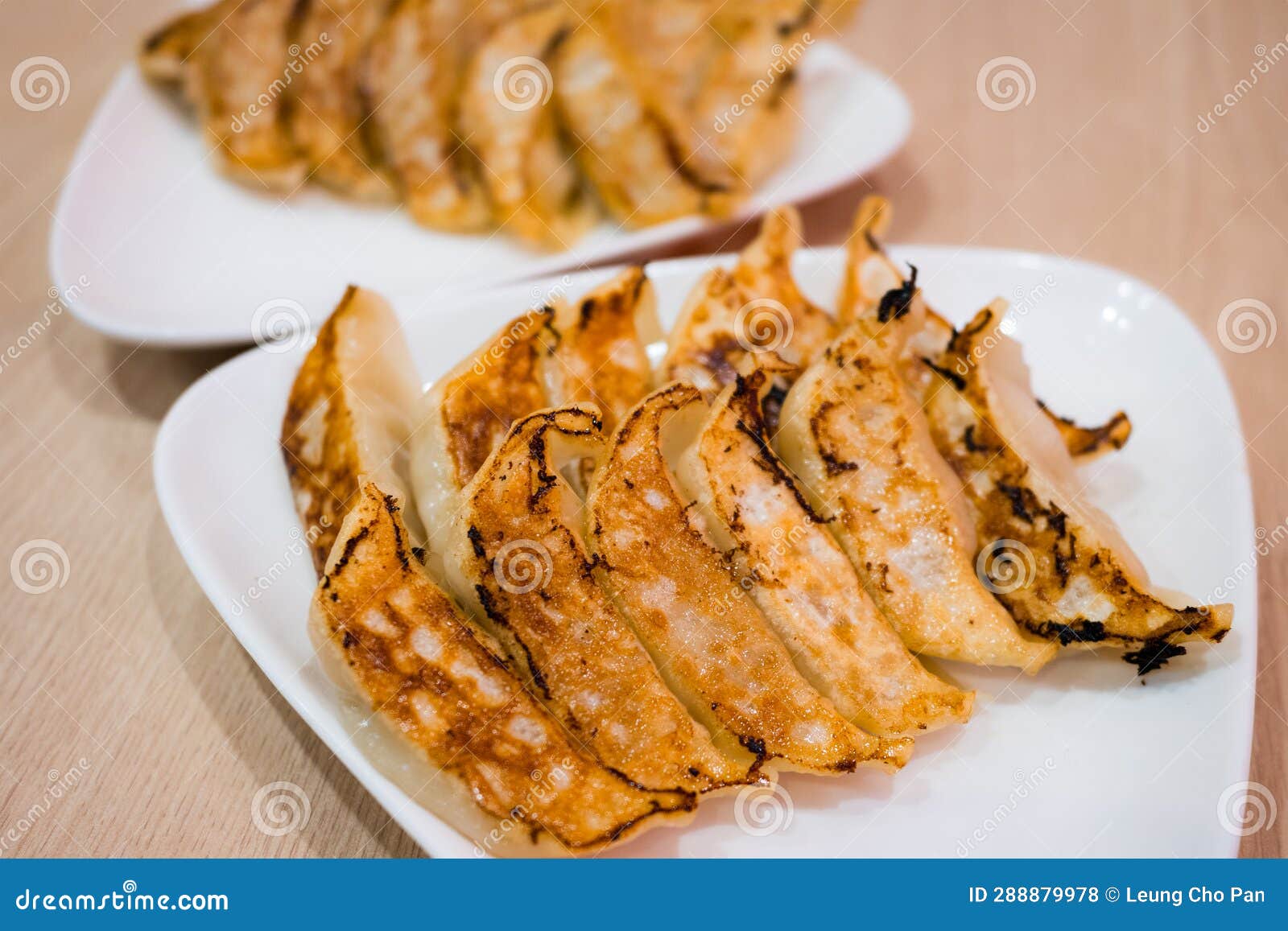 Japanese Pan Fried Dumpling Stock Photo - Image of china, japanese ...