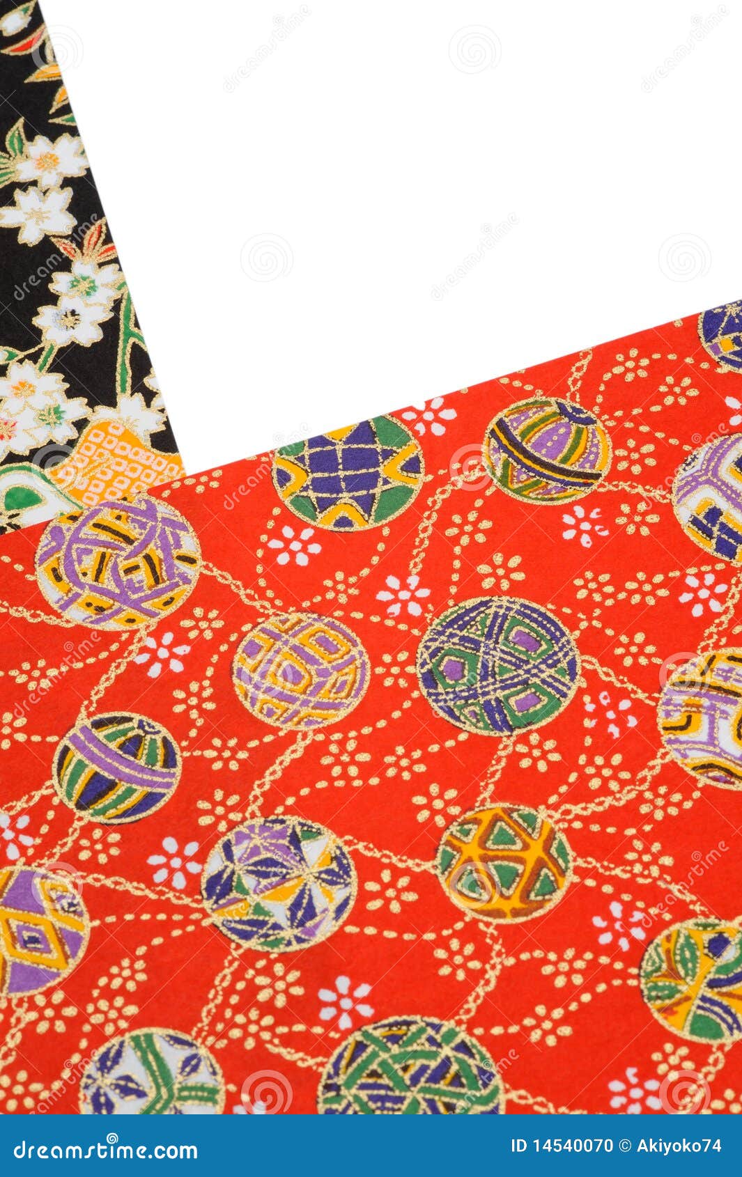 Japanese paper stock photo. Image of ornament, beautiful - 14540070