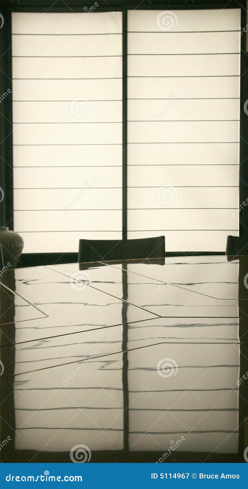 Japanese Paper Wall Abstract Stock Image - Image of reflection, lacquer ...