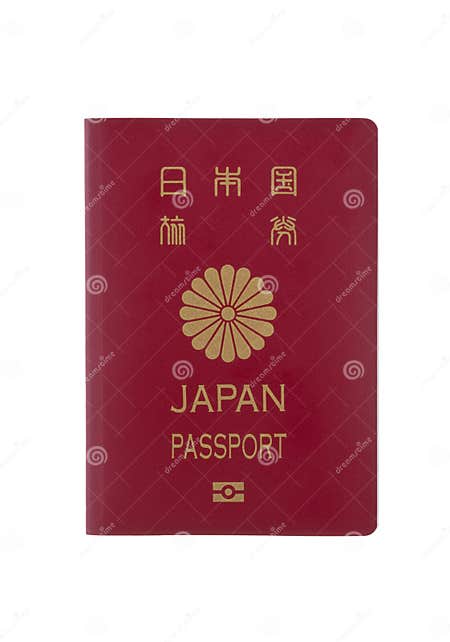 Japanese passport stock image. Image of isolated, passport - 11096301
