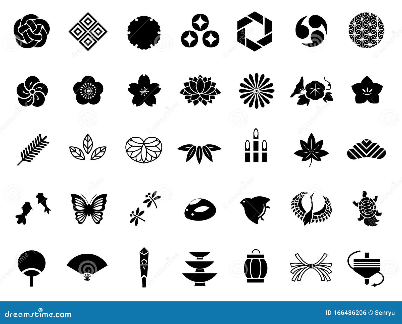 Japanese pattern icon1 stock vector. Illustration of expression - 166486206