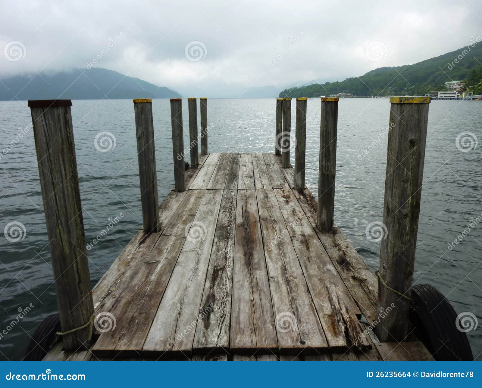 Japanese pier stock photo. Image of wood, water, lake - 26235664