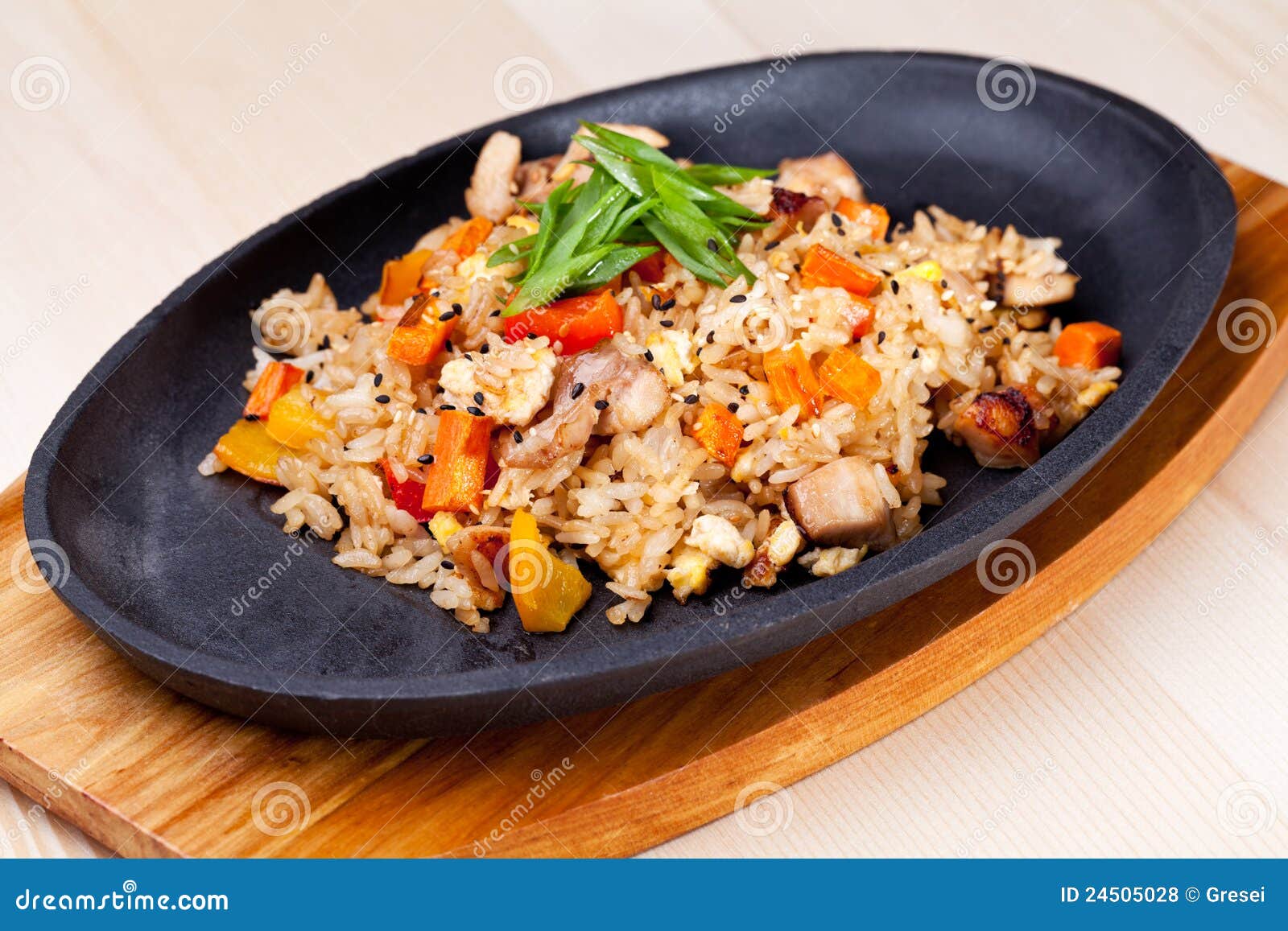 Japanese pilaf stock photo. Image of dish, ready, asian - 24505028